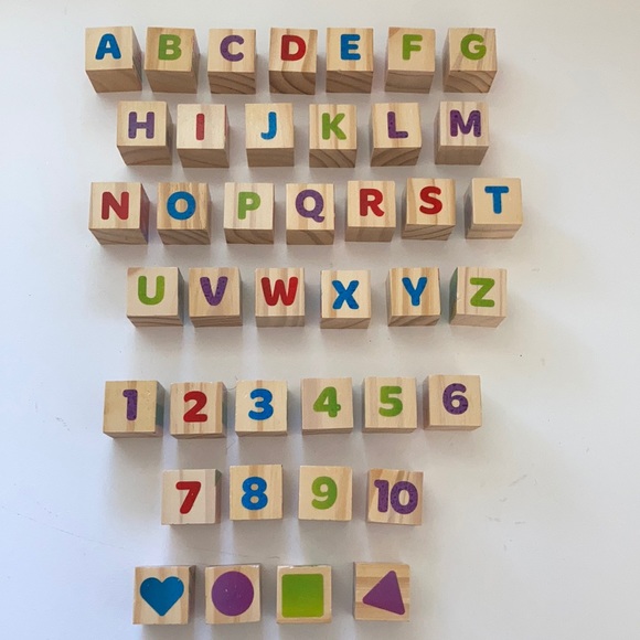 Fisher-Price | Toys | Educational Abc Wood Blocks | Poshmark